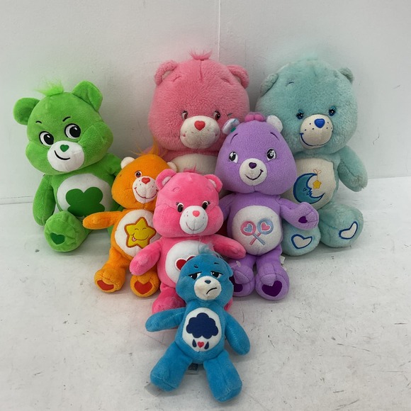 Care Bears | Toys | Care Bears Orange Blue Green Purple Cloud Star ...
